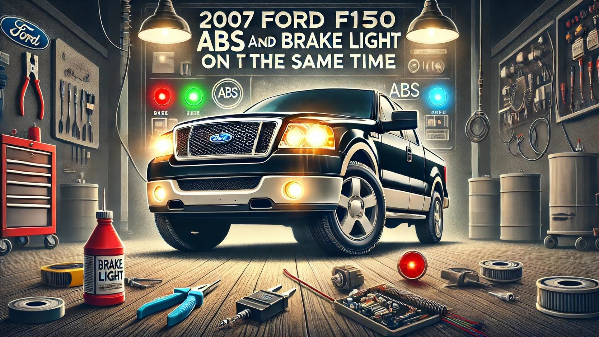 2007 Ford F150 ABS And Brake Light On At The Same Time