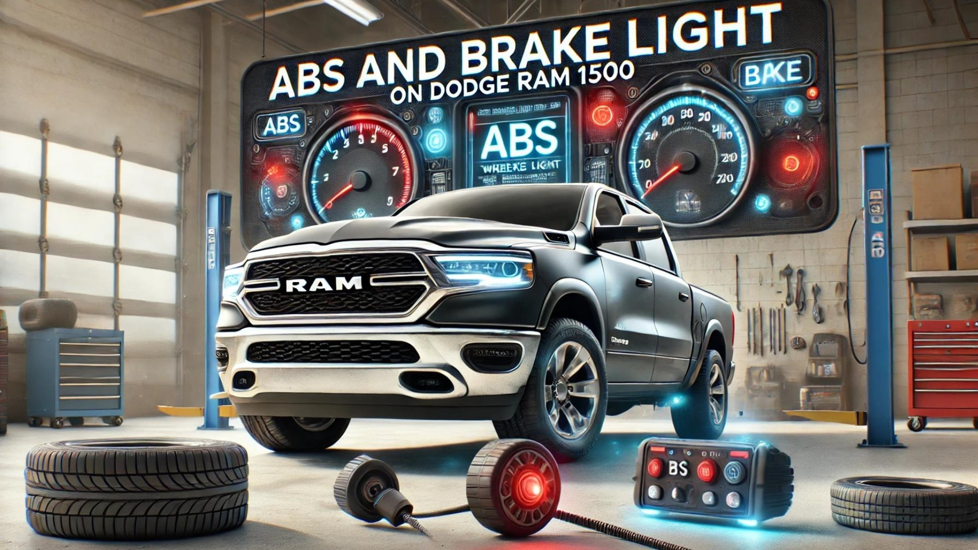 ABS And Brake Light On Dodge Ram 1500 | ABS And Brake Light On