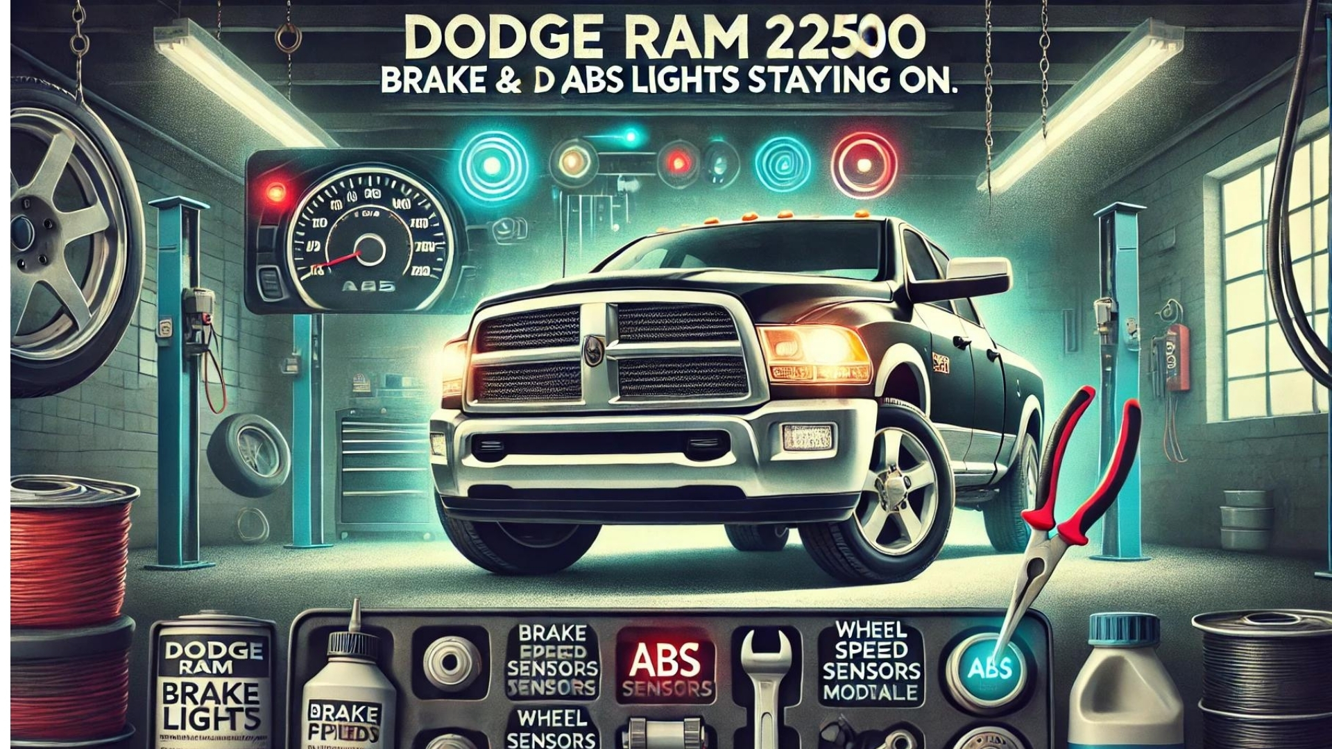 Dodge Ram 2500 Brake And ABS Lights Staying On