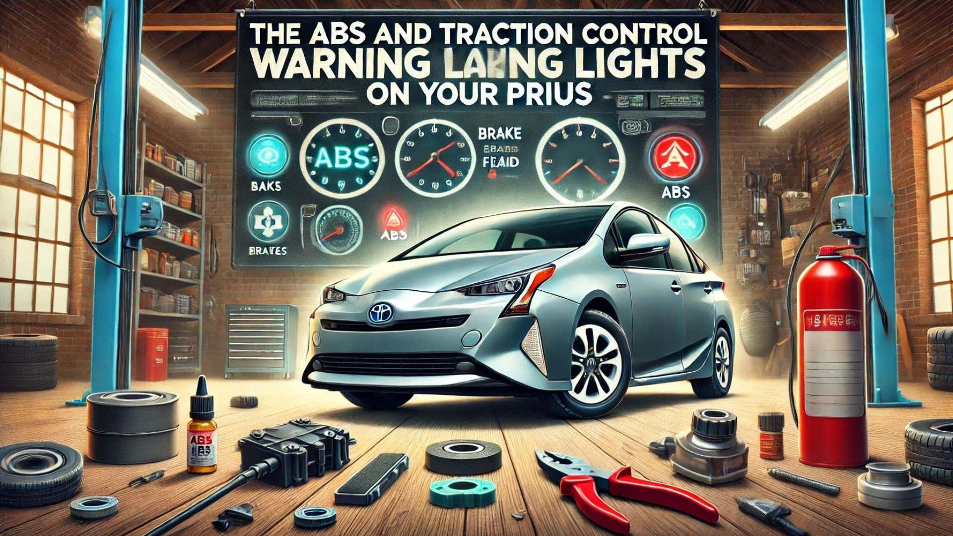 The ABS And Traction Control Warning Lights On Your Prius