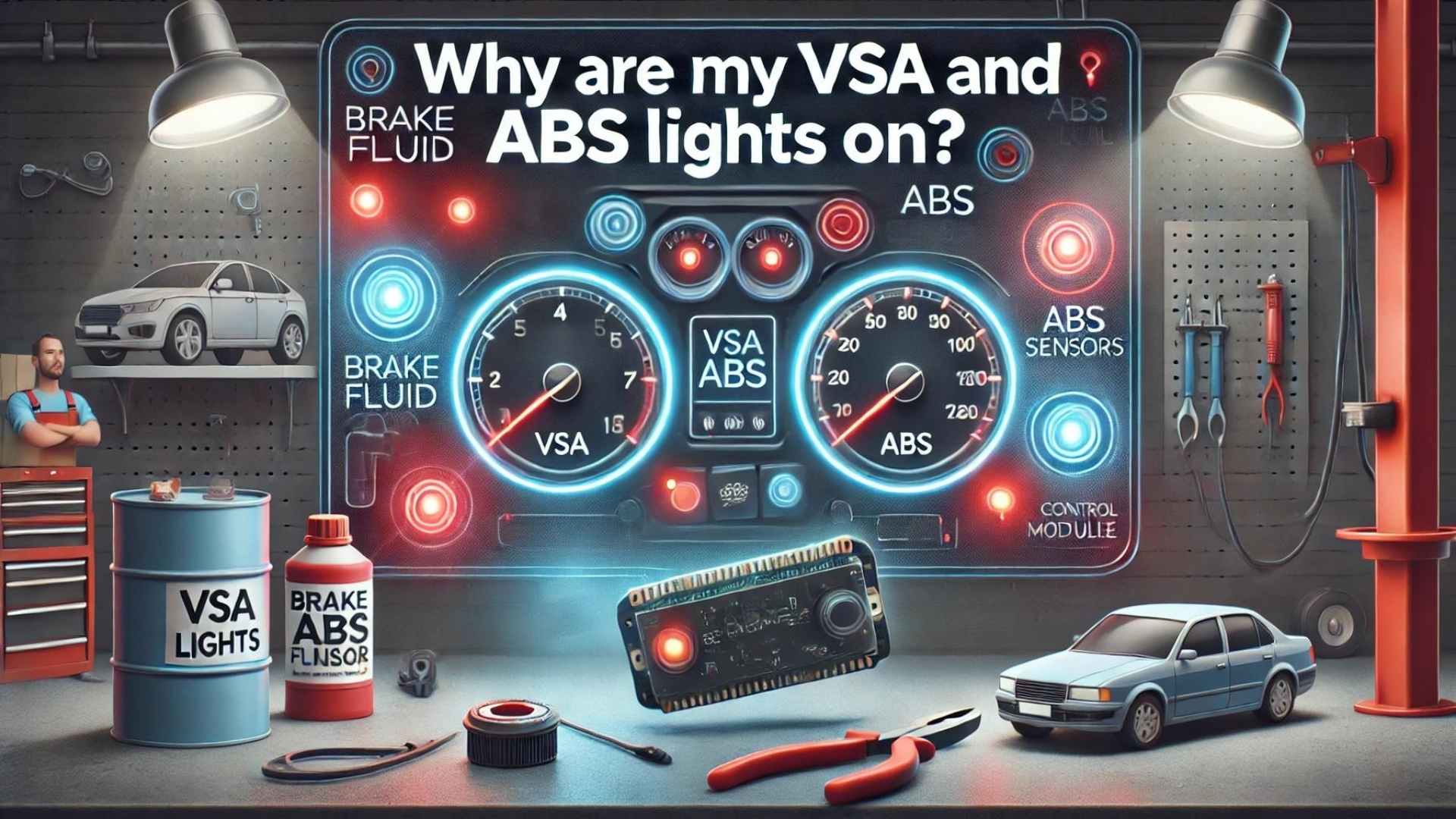 Why Are My VSA And ABS Lights On?