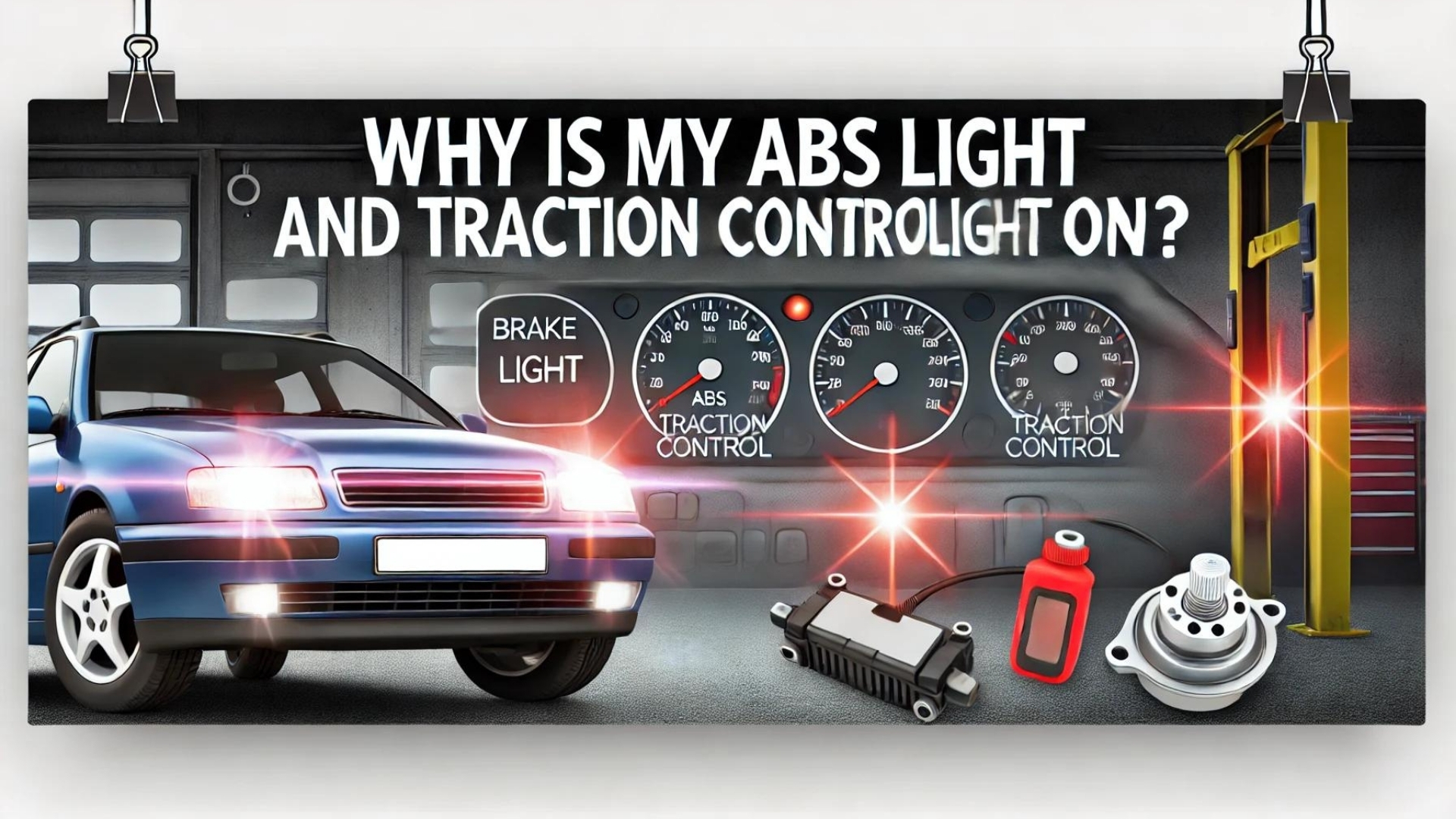 Why Is My ABS Light And Traction Control Light On?