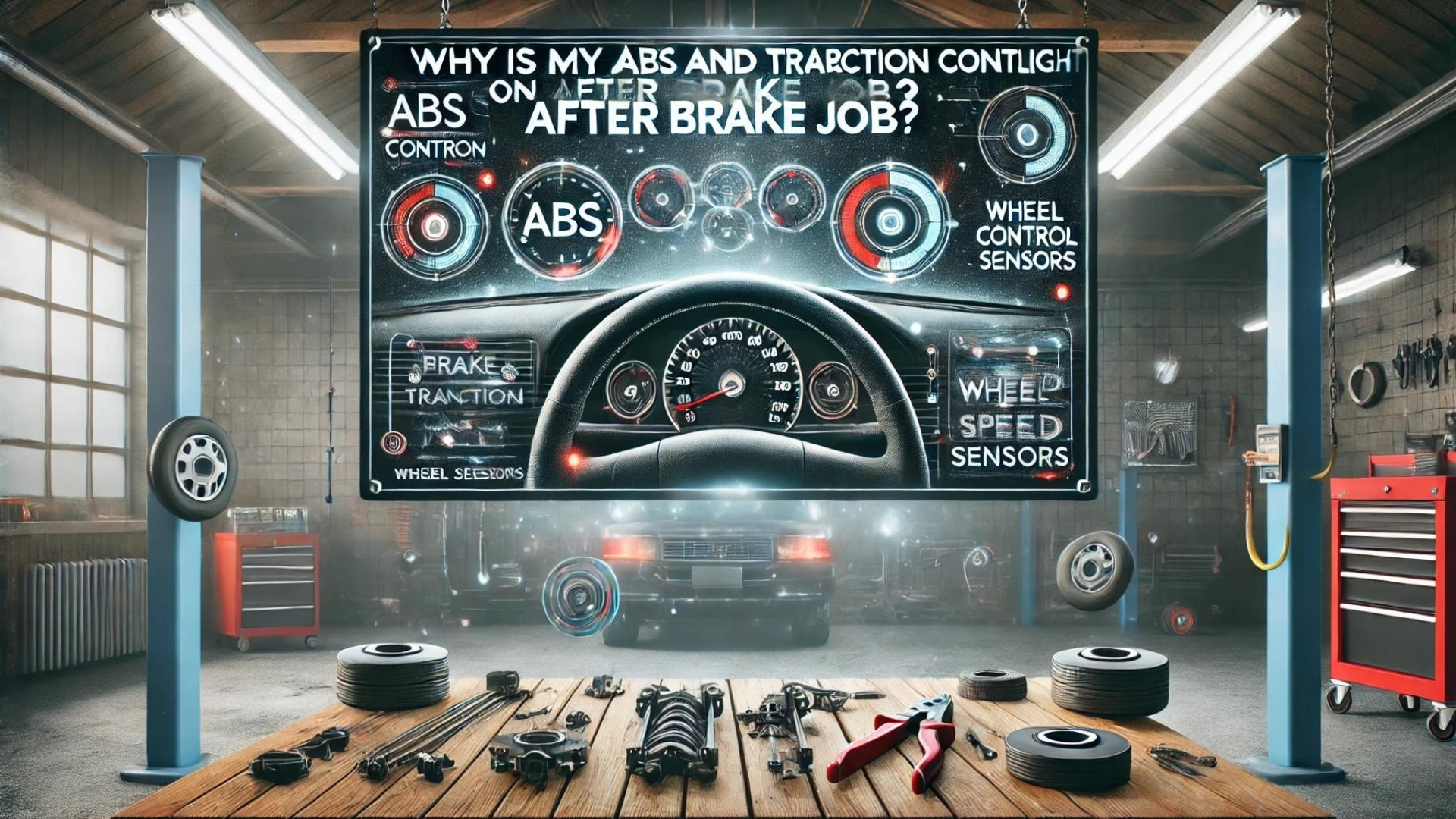 Why Is My ABS And Traction Control Light On After Brake Job?