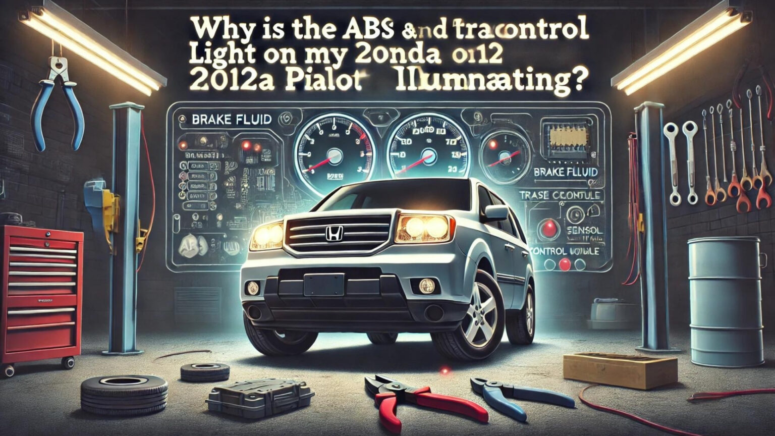 Why Is The ABS And Traction Control Light On My 2012 Honda Pilot ...