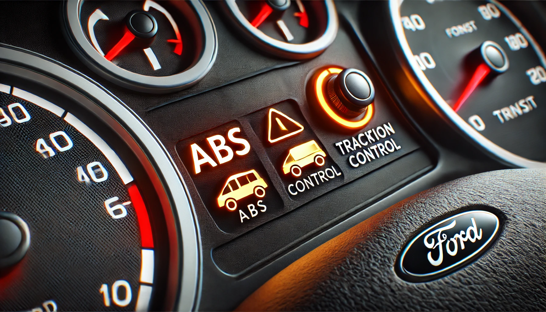 Why The Ford Transit ABS And Traction Control Light On