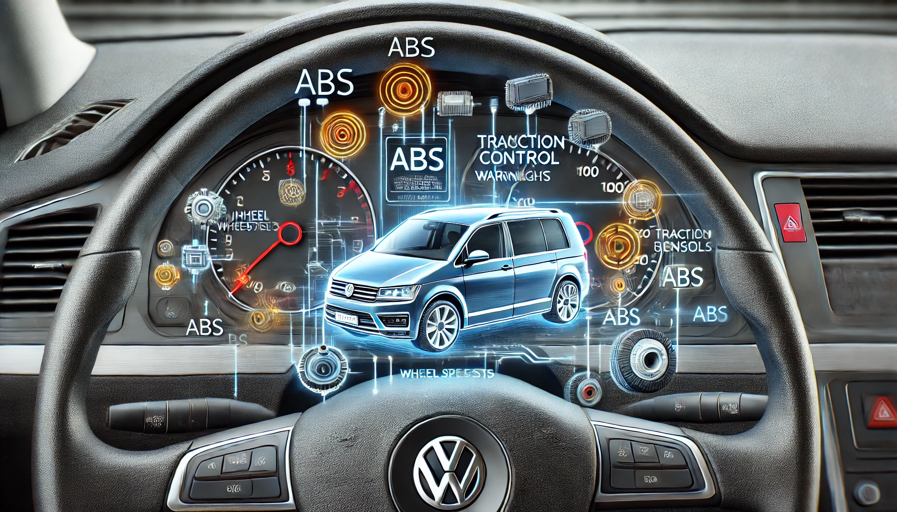 VW T5 ABS And Traction Control Light On: Causes And Solutions